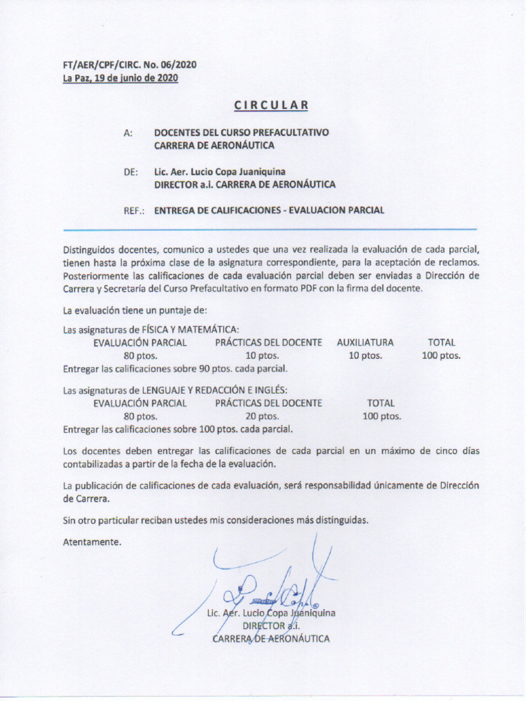 Cir Doc Ent Cal CPF | PDF