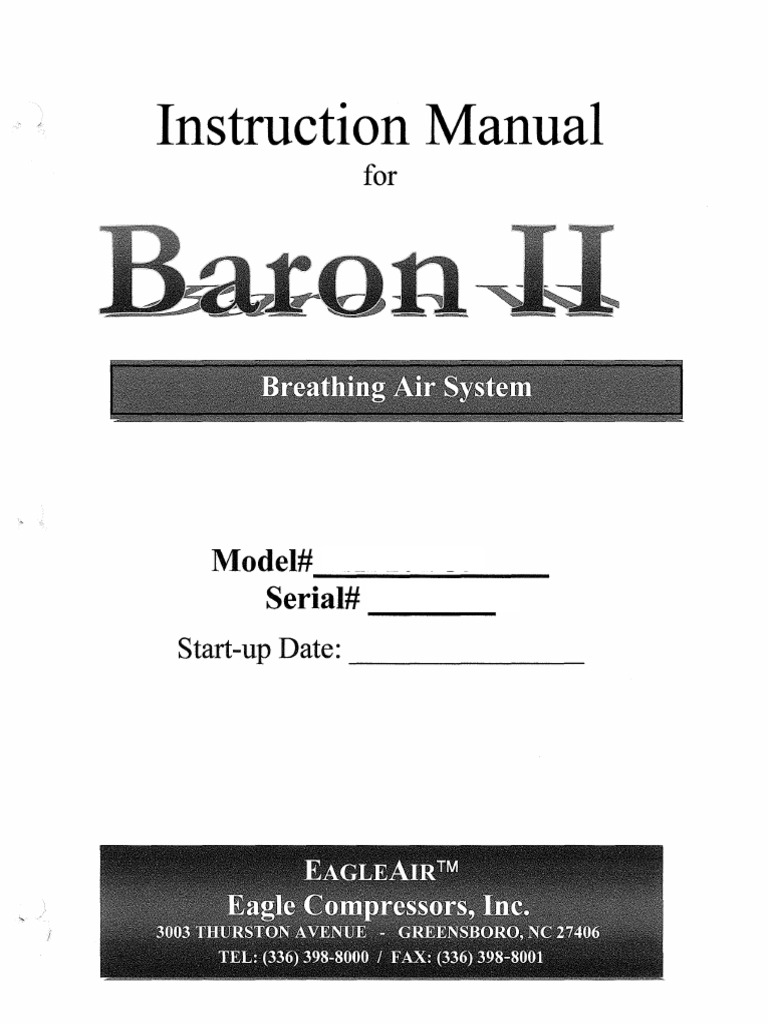 Baron II - BAP - Generic | PDF | Valve | Leak