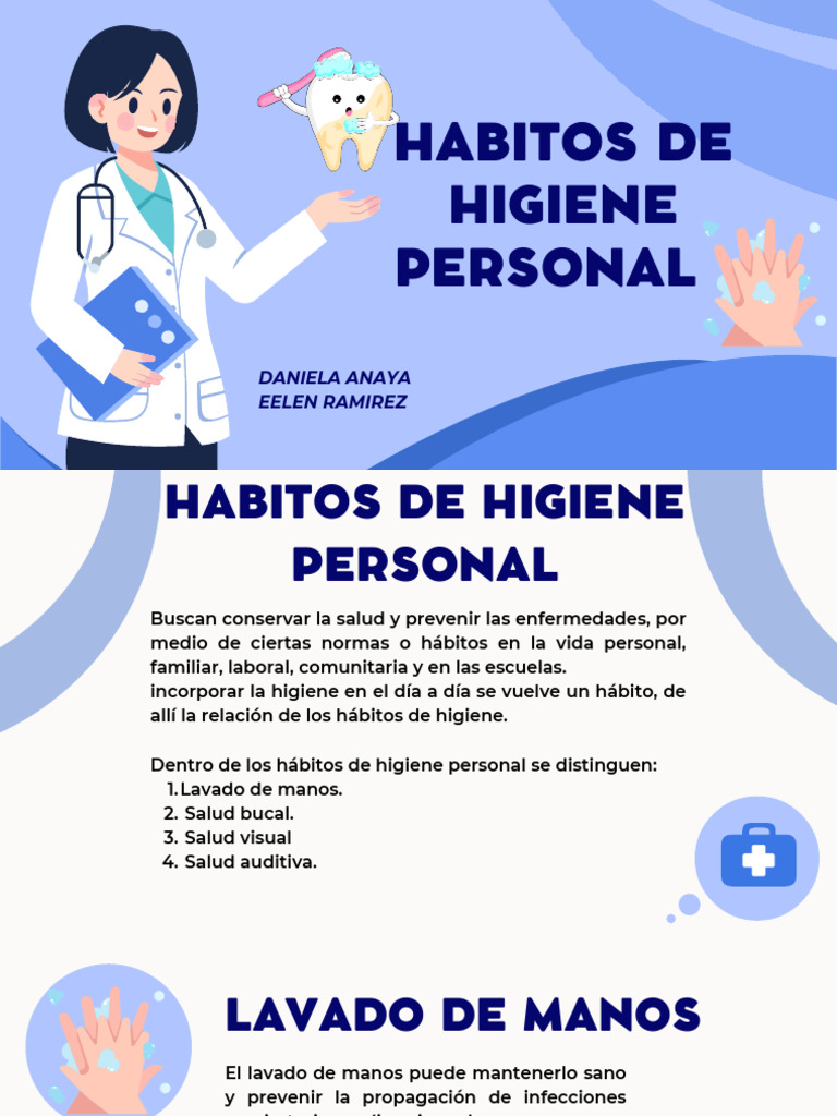 Higiene personal | PDF | Ojo humano | Lavado de manos