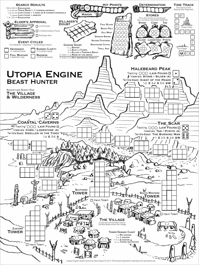 Utopia Engine: Beast Hunter Guide | PDF