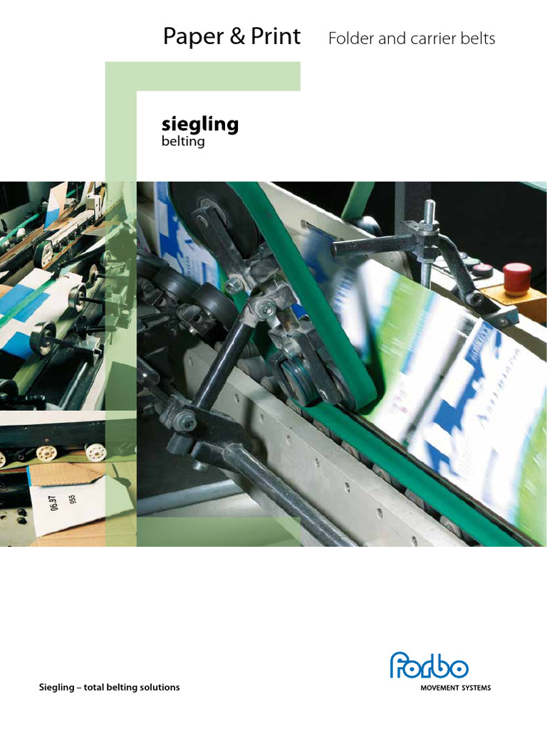 284-Fms Siegling-Belting Paper Print en | PDF | Belt (Mechanical ...
