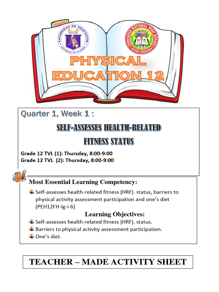 PE Module WEEK 1 Autosaved | Download Free PDF | Dances | Physical Fitness