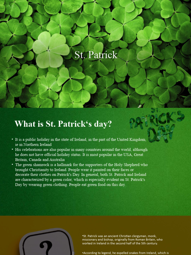 St. Patrick | PDF