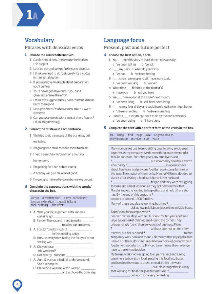 Unit 1_WORKBOOK | PDF