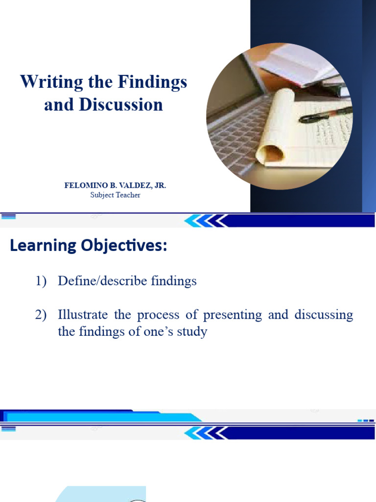 Writing The Findings An D Conclusion of The Study | PDF | Optimism ...