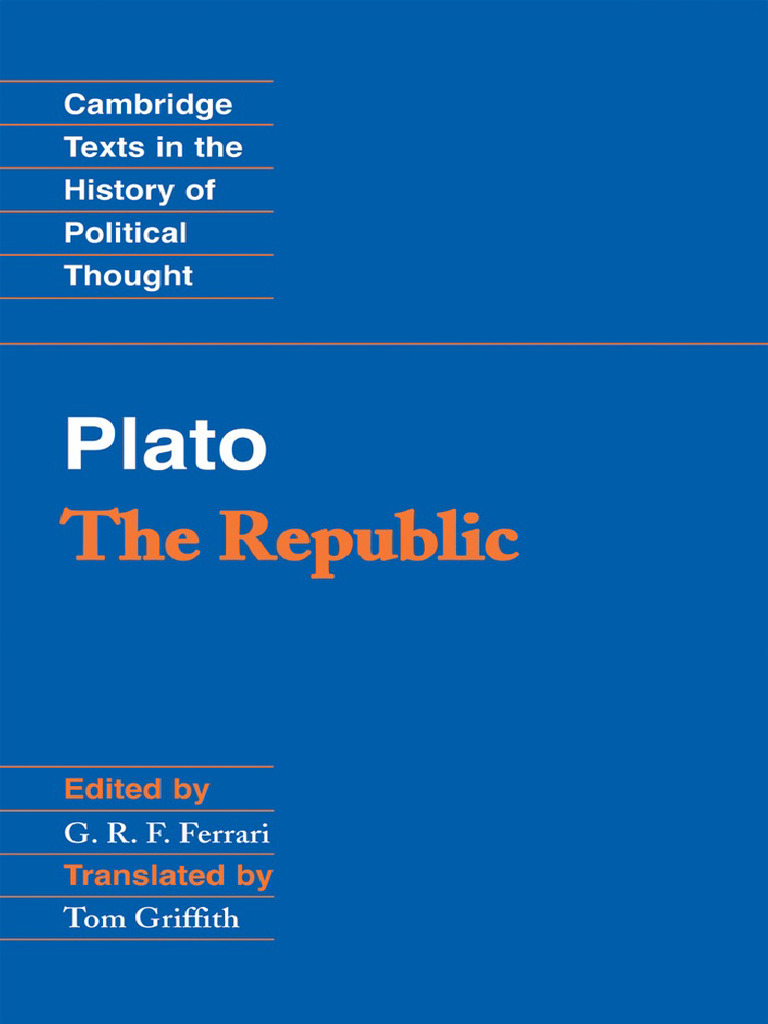 The Republic - Plato | PDF | Socrates | Plato