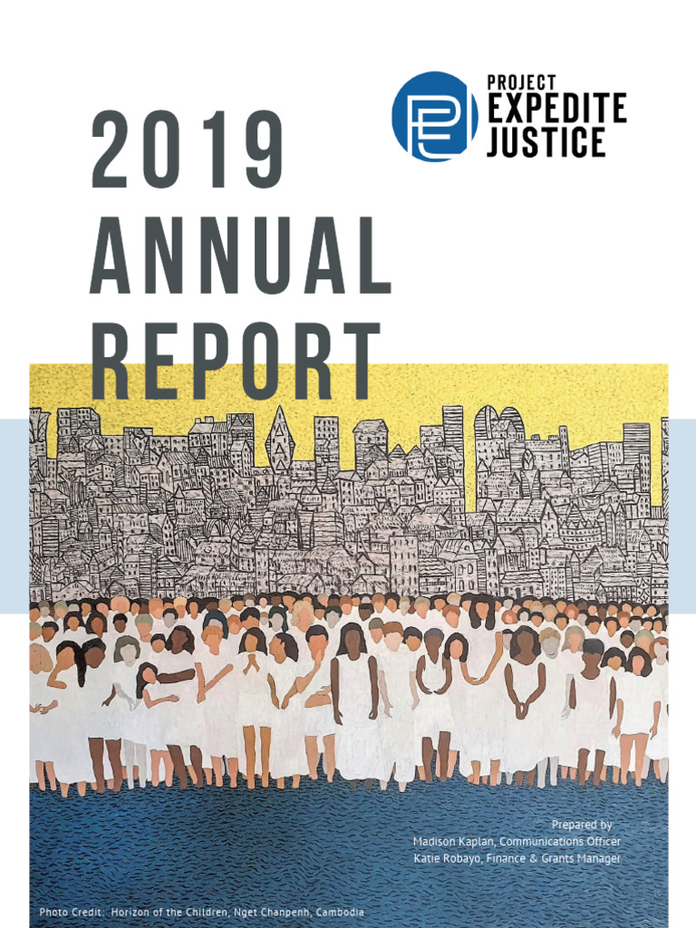 2019 PEJ Annual Report | PDF | Sex Trafficking | Sudan