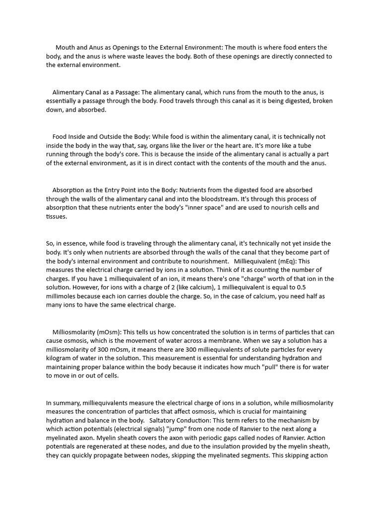 Adsoprtion and Absorption | PDF | Lymph | Lymphatic System