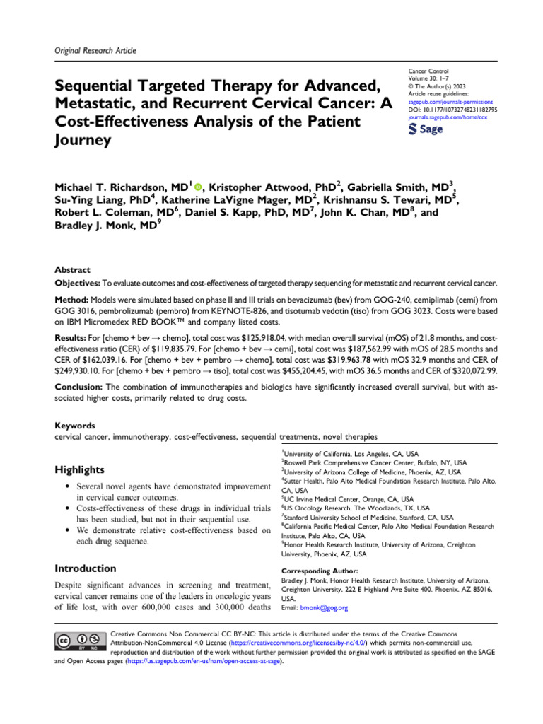Sequential_Targeted_Therapy_for_Advanced_Metastati | PDF | Cancer ...