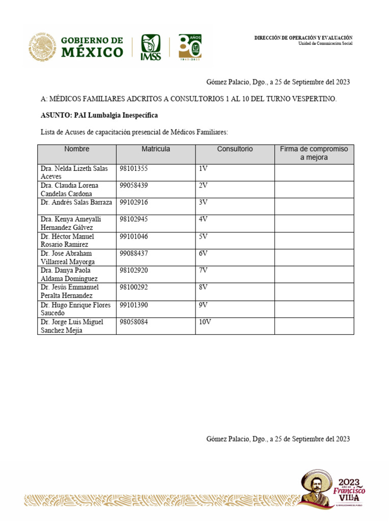 Protocolo PAI Lumbalgia Inespecífica | PDF | Enfermedades y trastornos ...