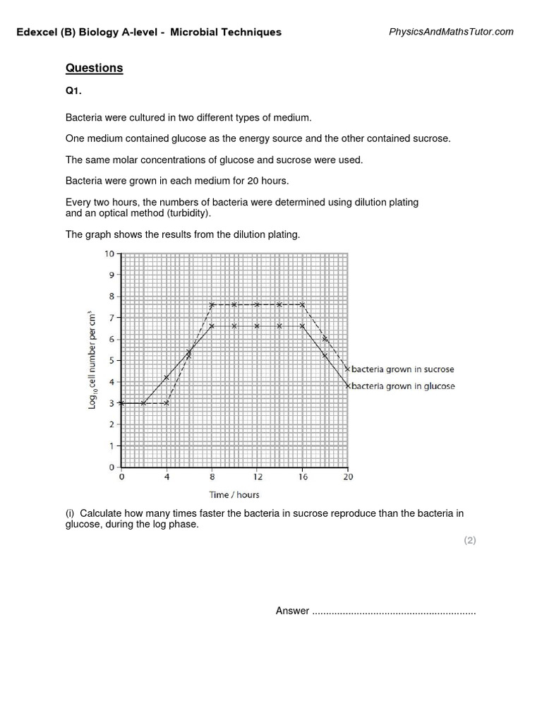 6 1 Microbial Techniques Pdf Bacteria Yeast