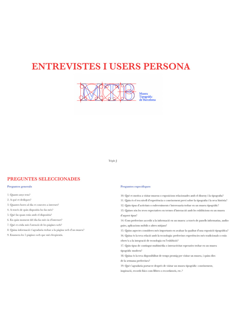 User Persona | PDF