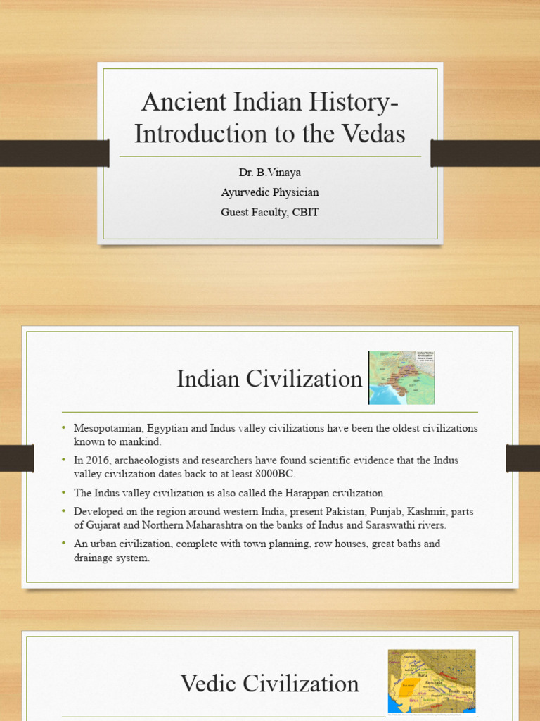 Ancient Indian History - Introduction To The Vedas-R | PDF | Vedas ...