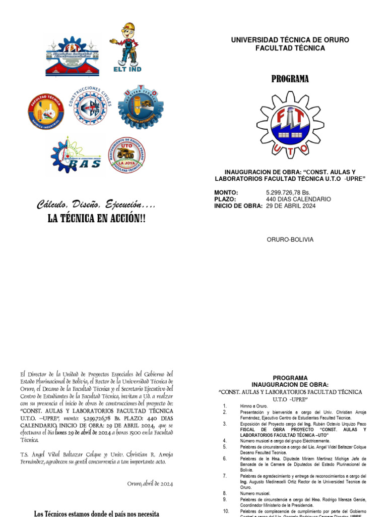 Programa Upre FT 2024 | PDF