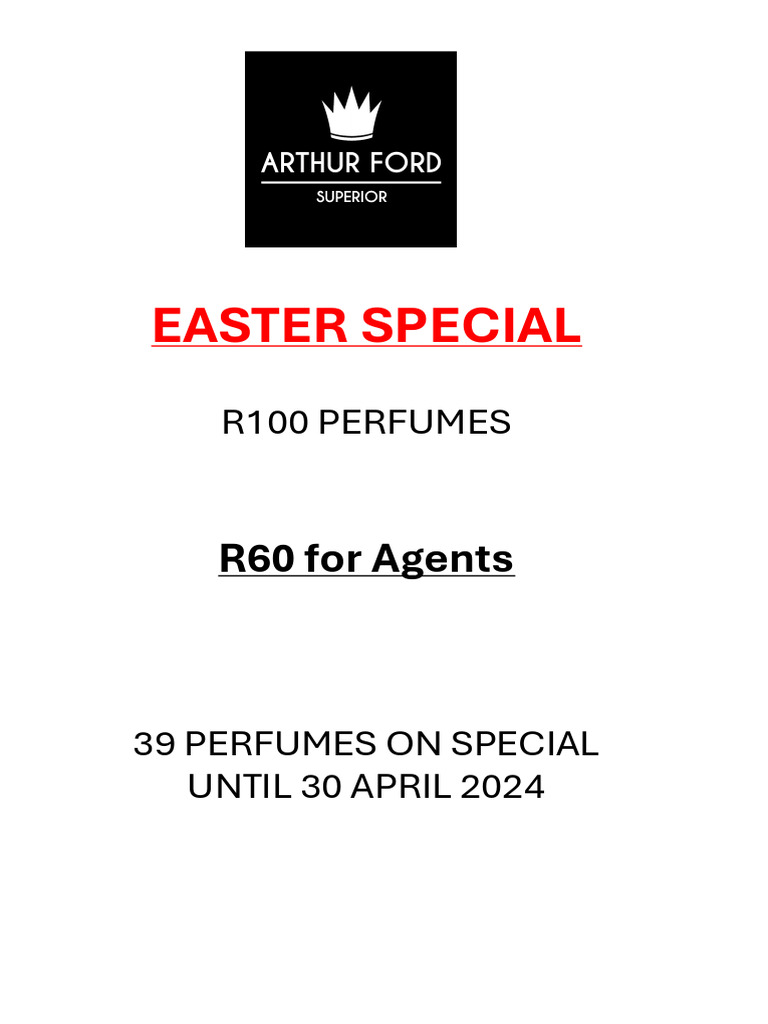 ARTHUR FORD Easter Special 2024 | PDF