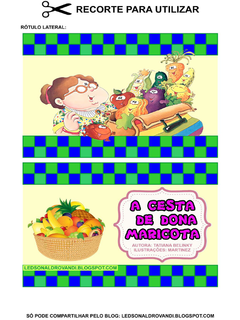 Historia Na Lata Cesta Da Dona Maricota | PDF