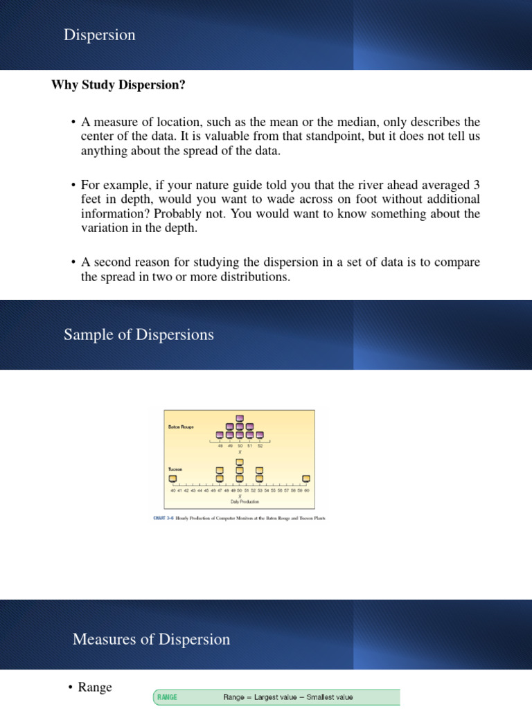 Lect 5 Pdf Percentile Variance