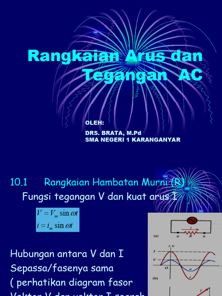 Rangkaian Arus Dan Tegangan Ac | PDF