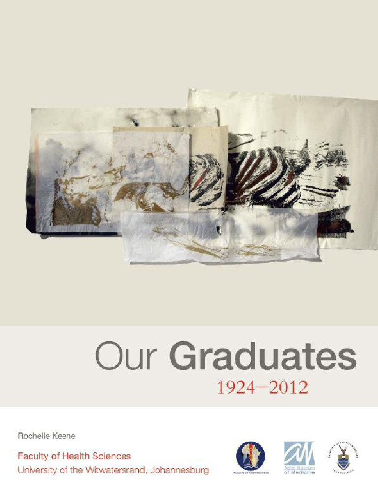 Wits Medical School Our Graduates 1924-2012 | Download Free PDF ...