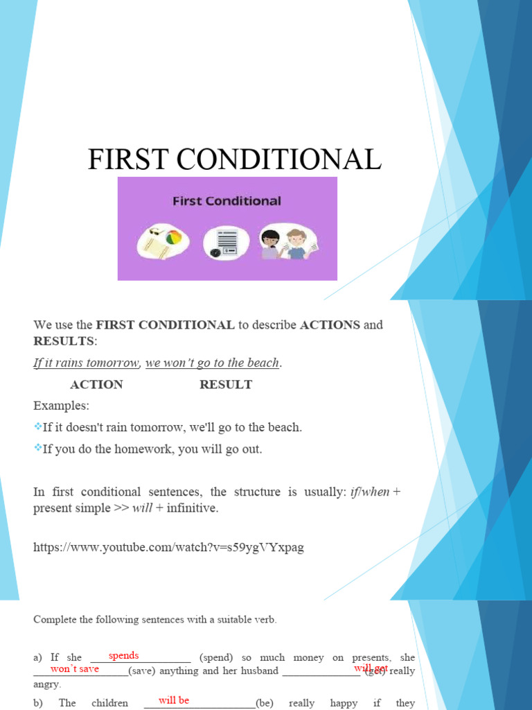 First Conditional Explanation | PDF