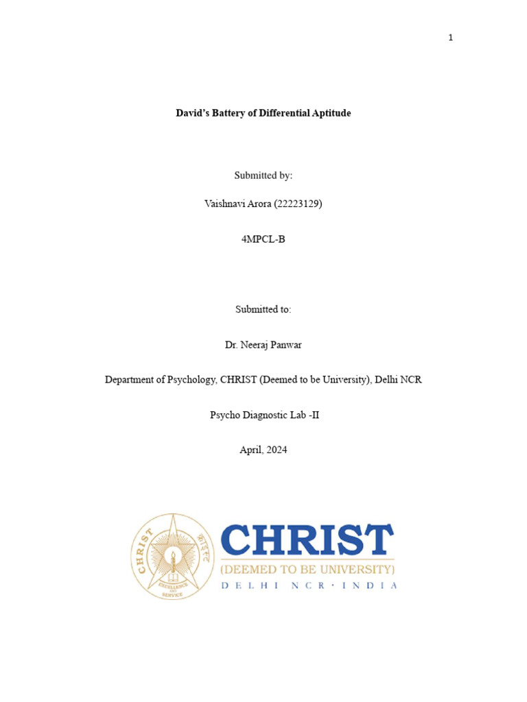 Dbda 22223129 | PDF | Graduate Record Examinations | Intelligence