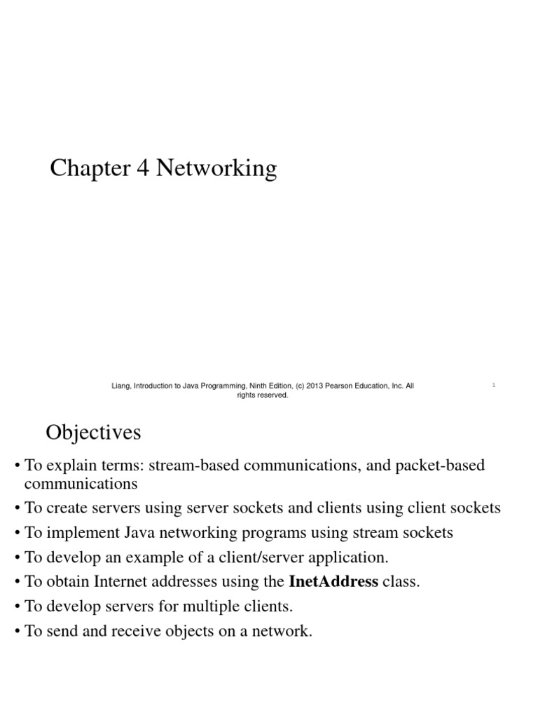 Chapter 6 Network Programming Pdf Port Computer Networking Network Socket 