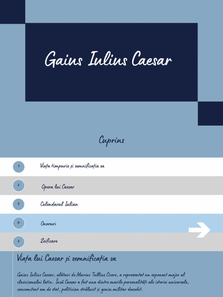 Gaius Iulius Caesar | PDF