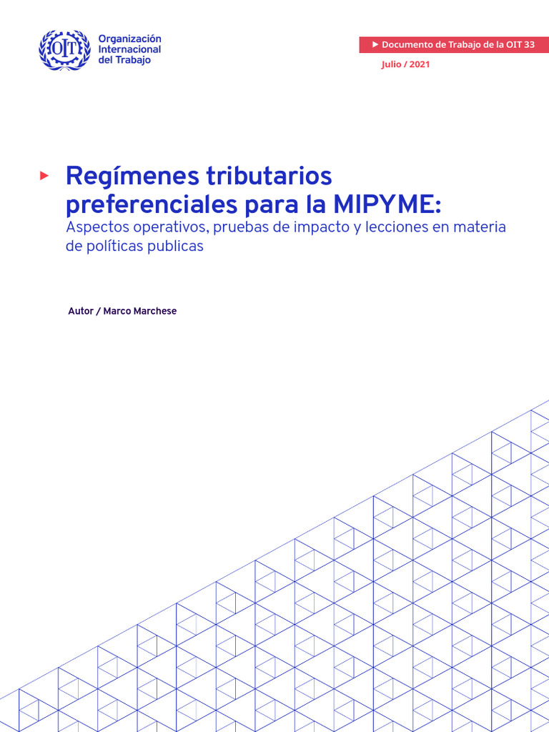 Wcms 814265 | PDF | Impuestos | Pequeñas y medianas empresas