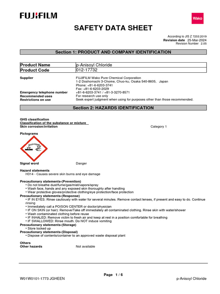 Un 1729 | PDF | Dangerous Goods | Firefighting