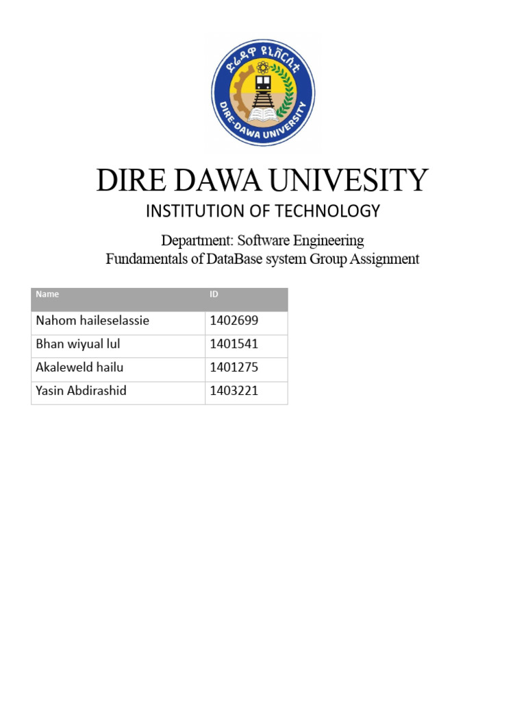 DB Assignment | PDF | Databases | Software Design