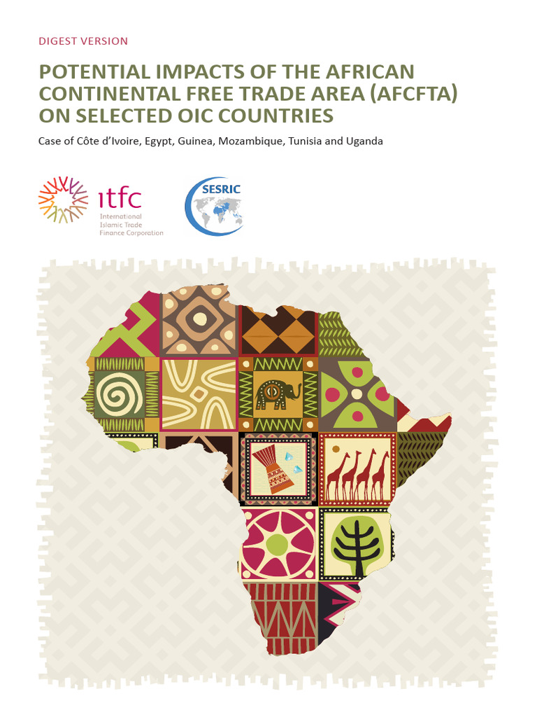 Potential Impacts of The AfCFTA On Selected OIC Countries (Digest ...
