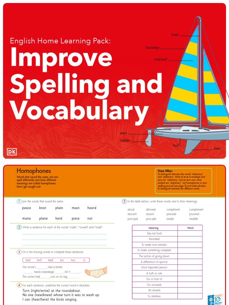 Homophones and Spelling Practice Pack | PDF | Question | Sentence ...