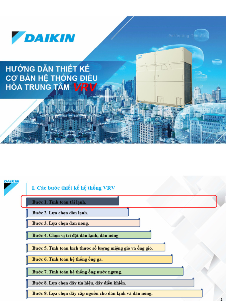 Huong Dan Thiet Ke VRV | PDF
