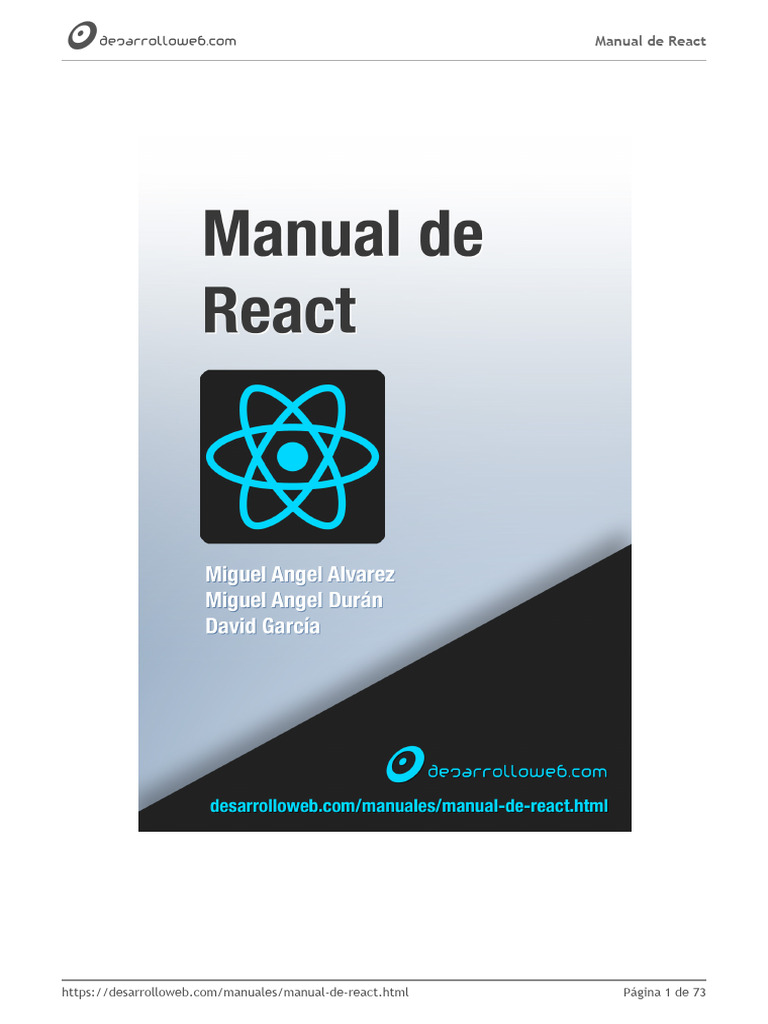 Manual de React | PDF | Red mundial | Internet y web