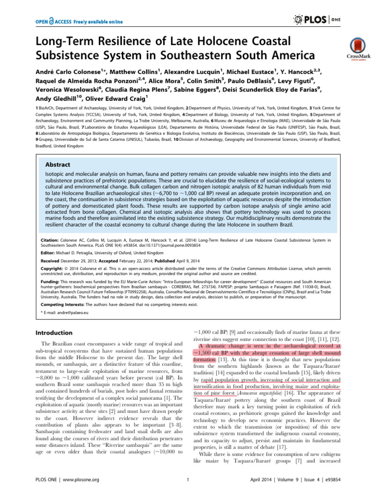 OK - Colonose, Collins Et Al 2014 | PDF | Social Science | Technology ...