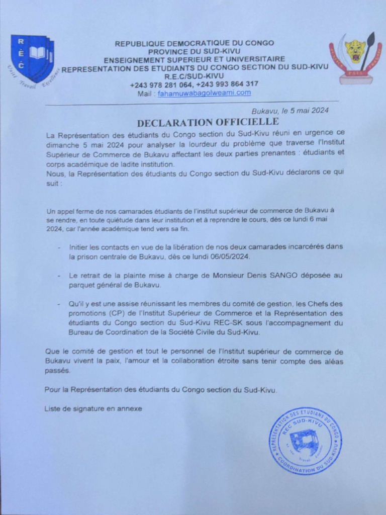 D É Claration | PDF