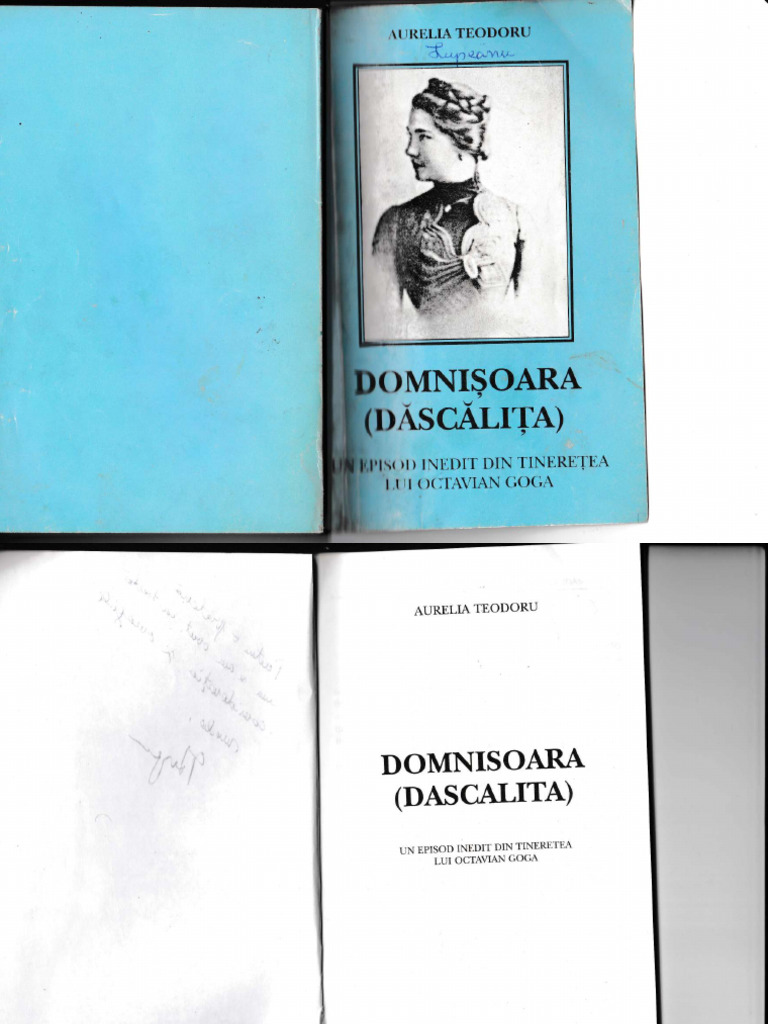 Domnisoara Dascalita Aurelia Teodoru | PDF
