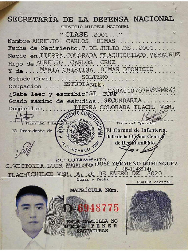 Cartilla Militar | PDF