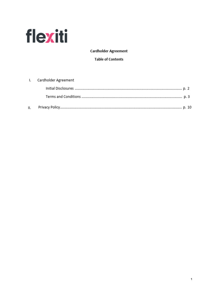 CardHolderAgreementQC en | PDF | Credit Card | Payments