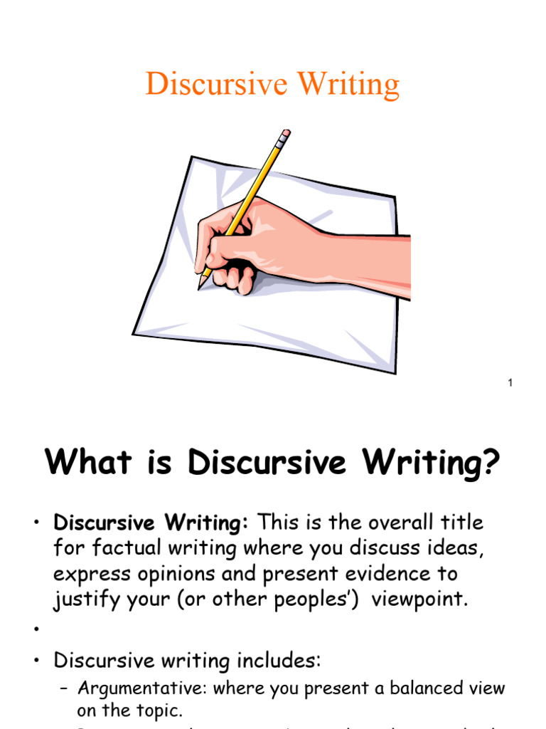 Discursive Writing | PDF | Essays | Argument