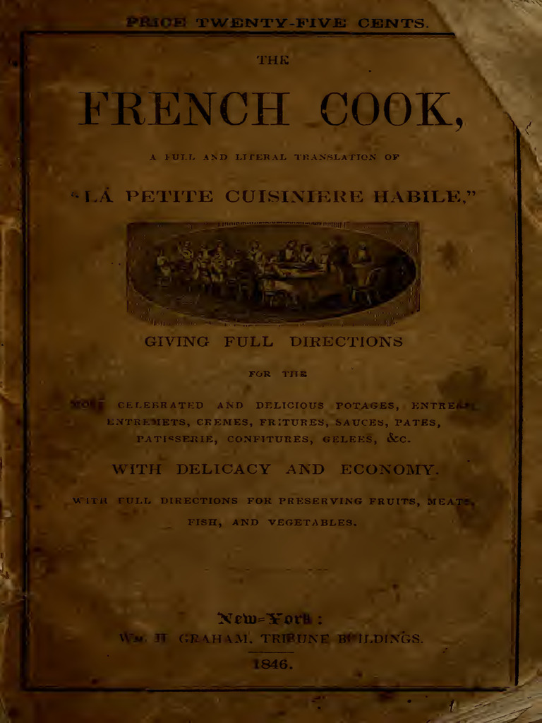 French Cook Full Li 00 Frie | PDF | French Cuisine | Soup