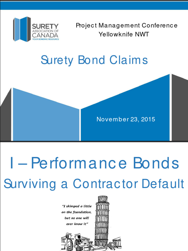 Steve Ness - Surety Bonds Claims | PDF | Surety | Private Law