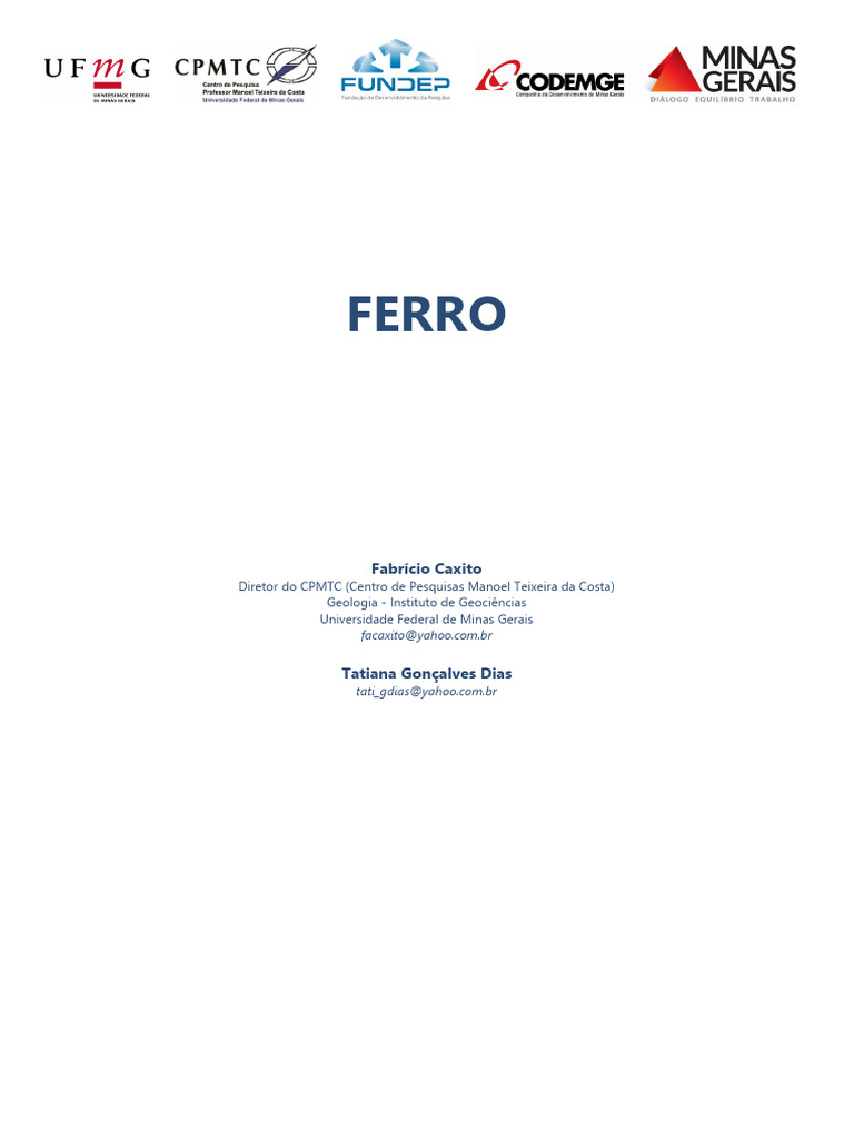 Ferro | PDF | Gusa | Ferro