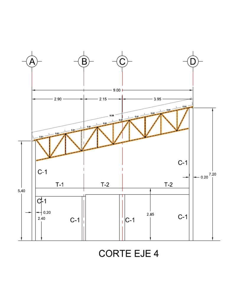 Corte Eje 4 | PDF
