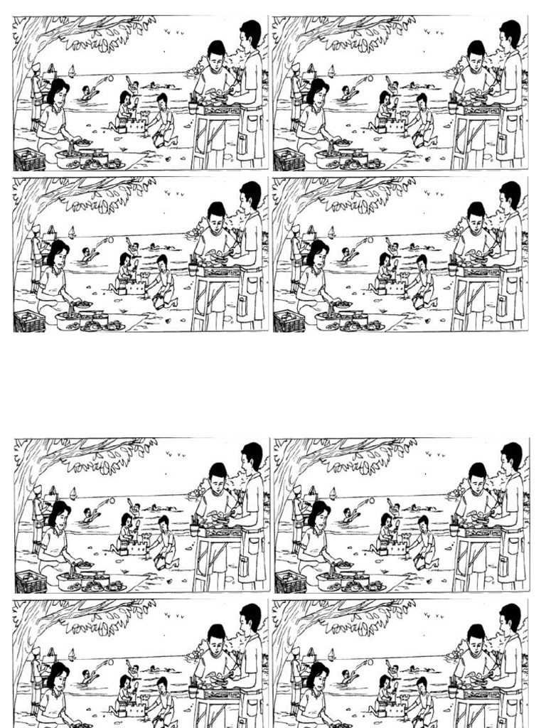 Berkelah Di Pantai 3 | PDF