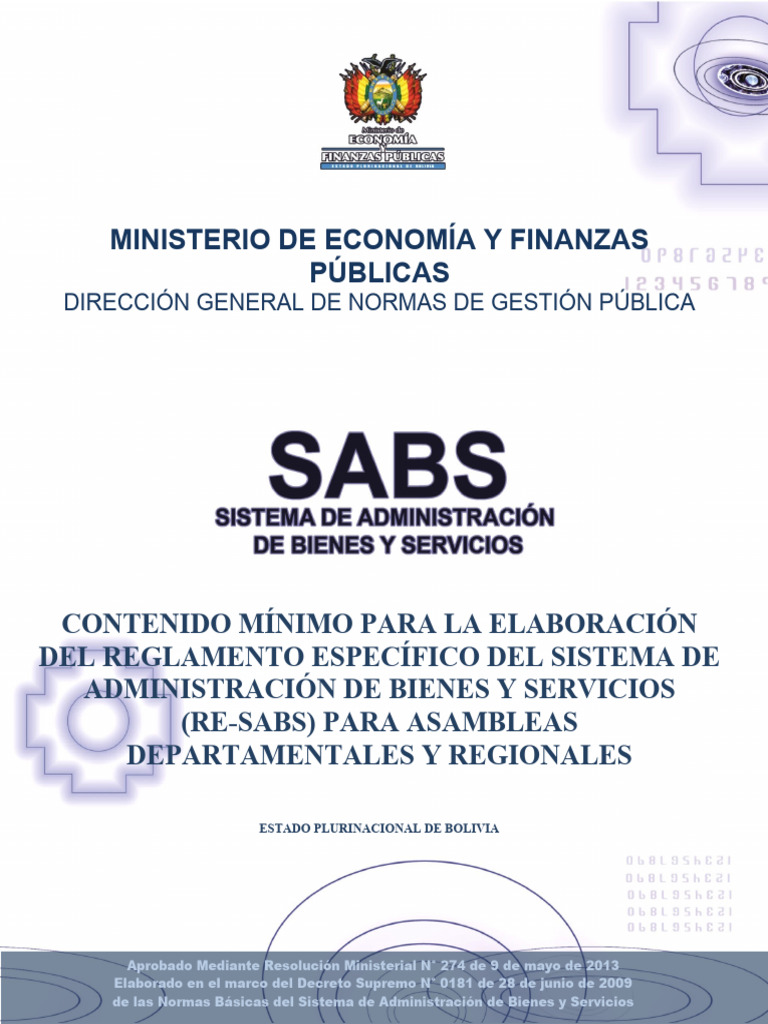 Modelo de RE-SABS ASAMBLEAS | PDF | Regulación | Gobierno