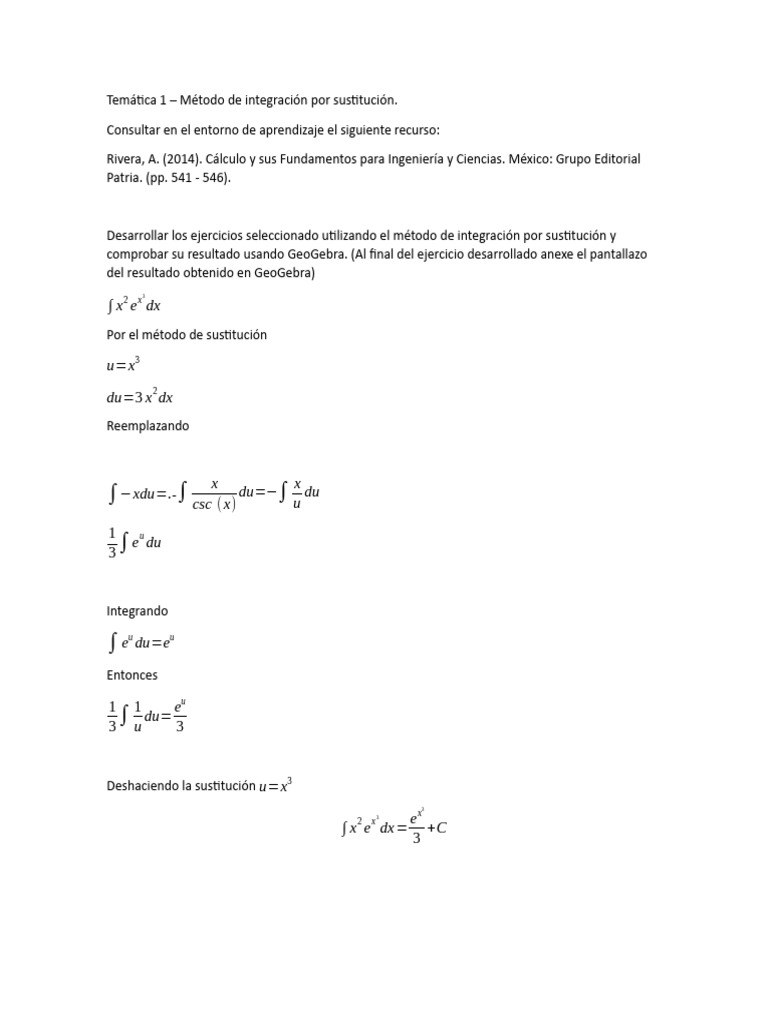 Tarea 2 Calculo Integral - Letra - e | PDF | Integral | Algoritmos