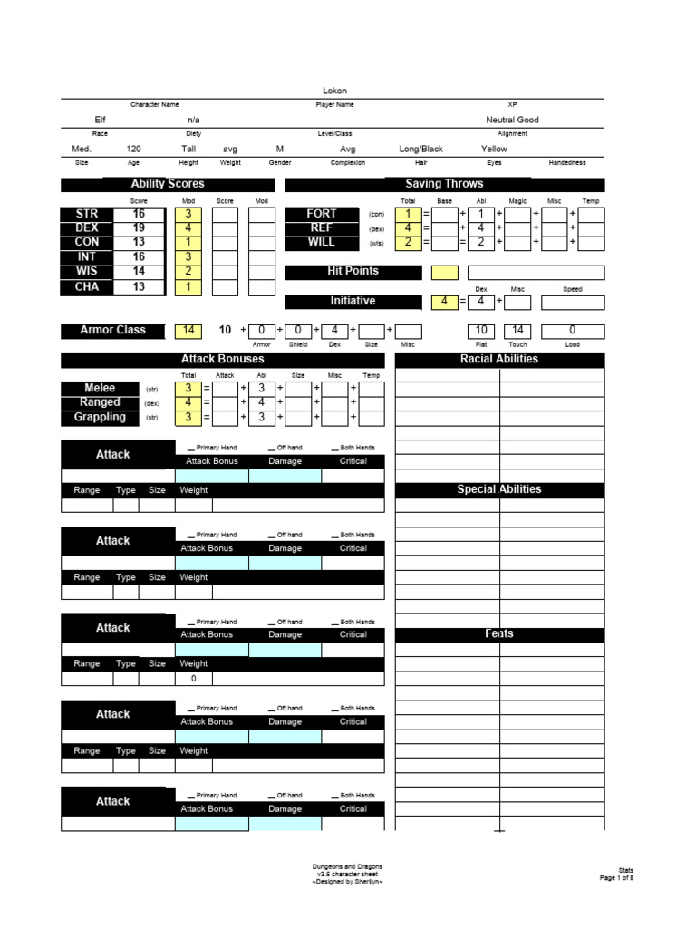 Elf Dex War | PDF | Gary Gygax Games | Dungeons & Dragons