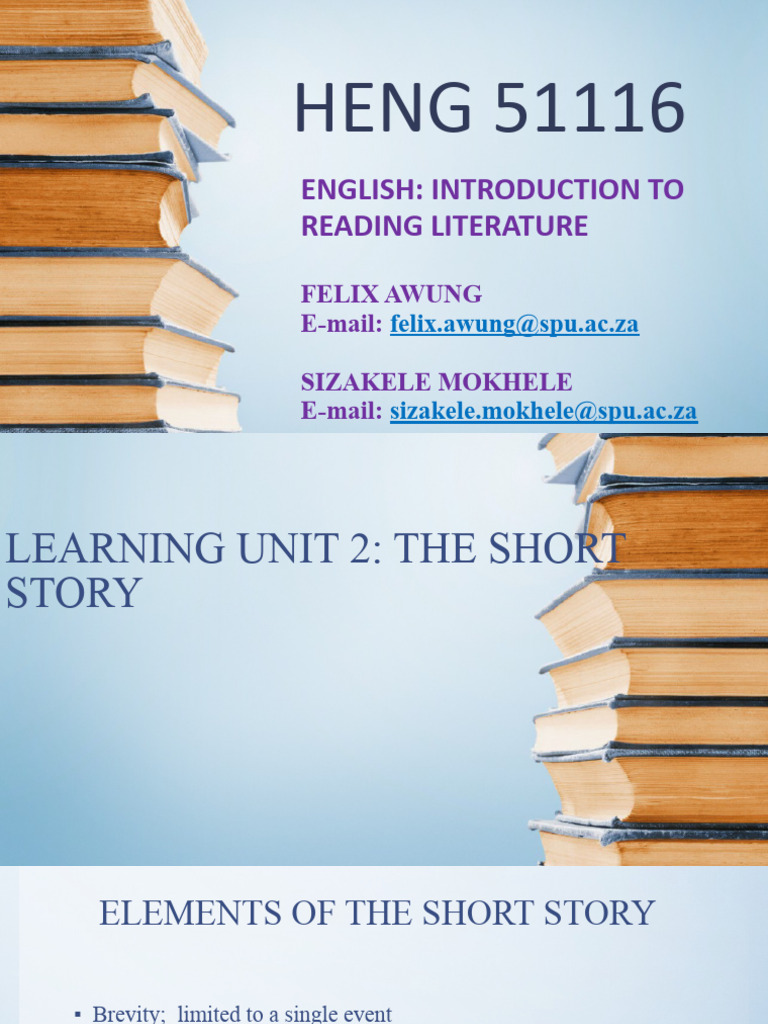 Understanding Short Story Elements | PDF | Plot (Narrative)