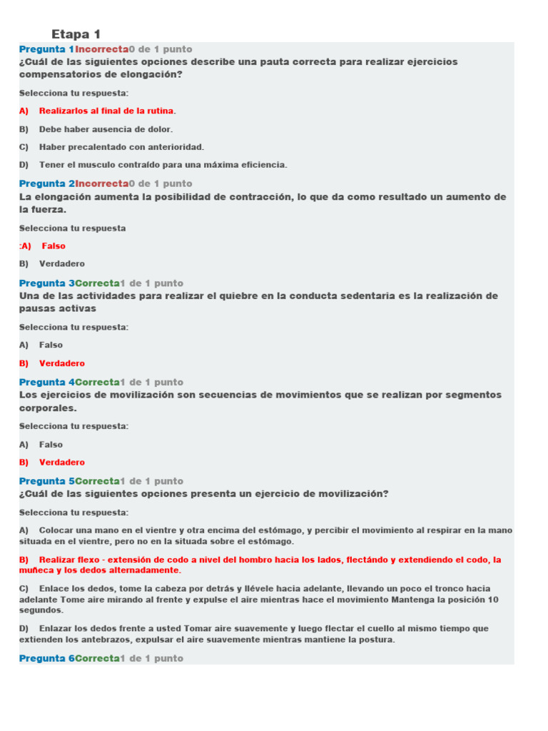 Prueba Modulo 1 | PDF | Mano | Codo